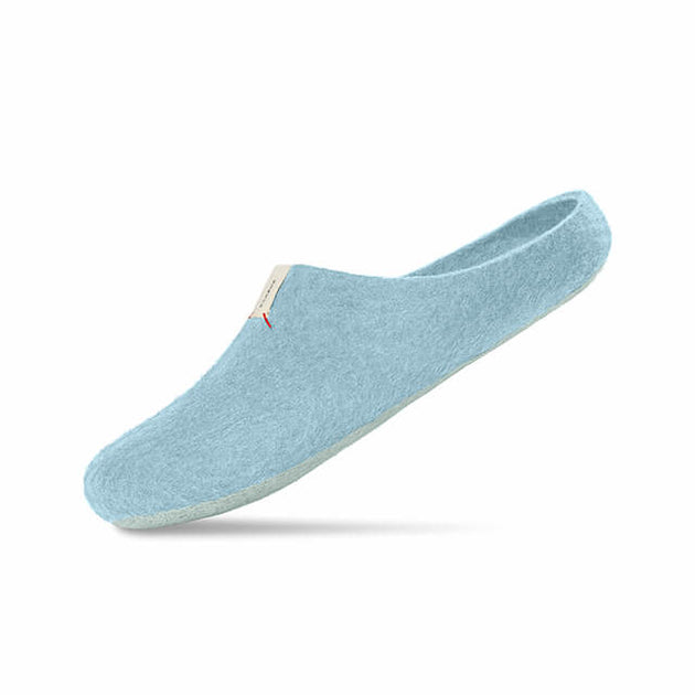 Kanga Slippers - Light Blue – Baabuk
